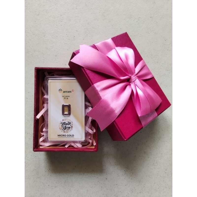 Jual HAMPERS MICRO GOLD 0.1 GRAM ANTAM X HARTADINATA | Shopee Indonesia