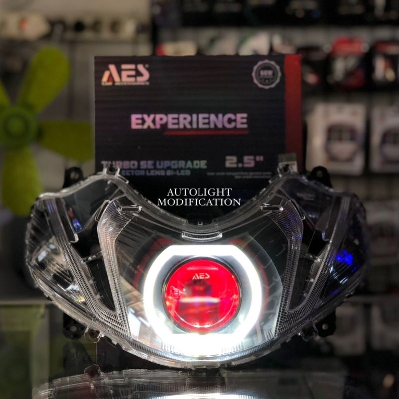 Jual BILED YAMAHA MIO M3 FULL SET REFLEKTOR CUSTOM BILED AES TURBO ...