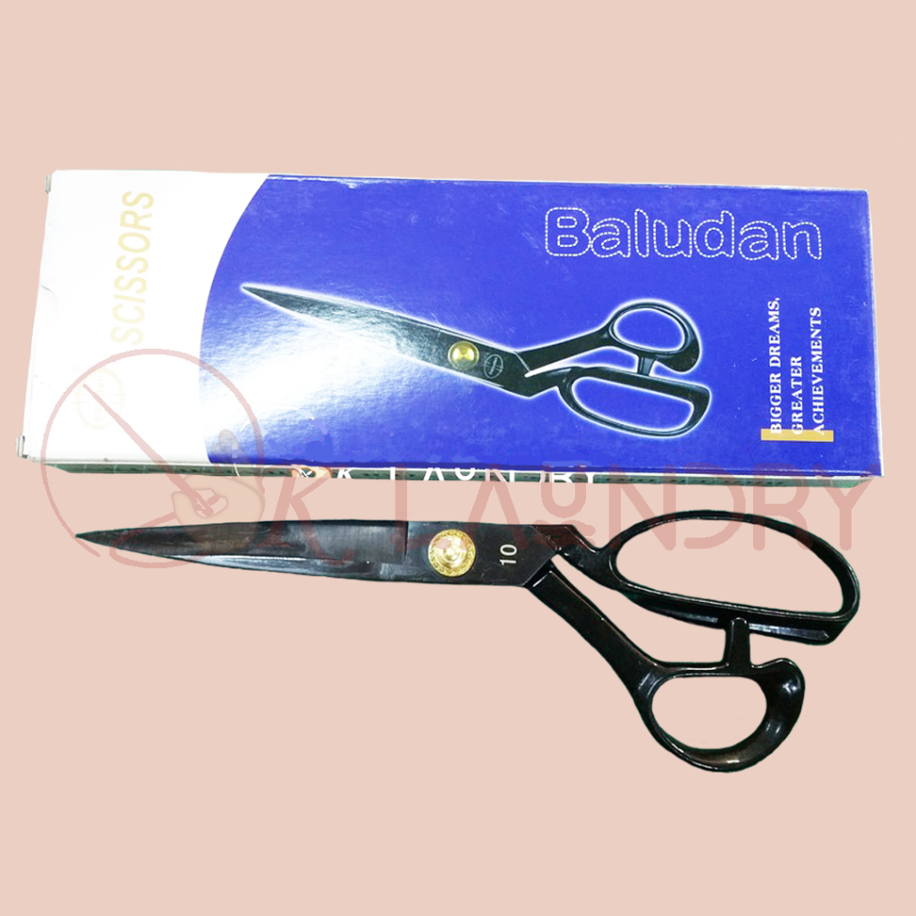 Jual Gunting Bahan Kain Cutting Scissors Merek Baludan 10 Inch | Shopee ...