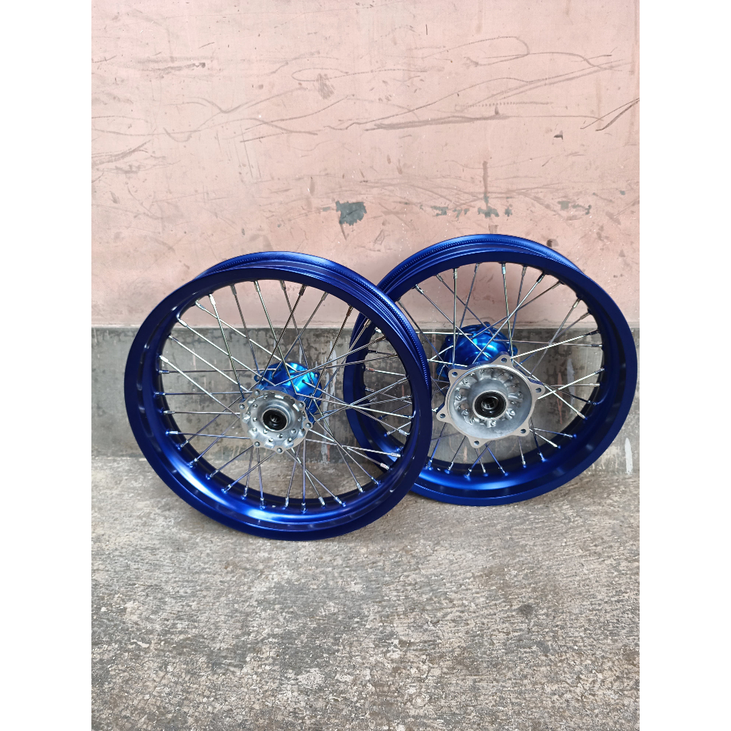 Jual Velg Set Supermoto Yamaha WR155 Ring 17 Roda Set SUMO WR Tanpa Ban ...