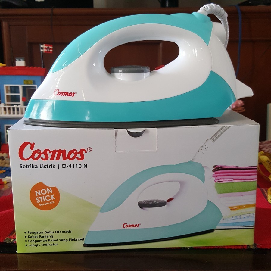 Jual Cosmos Setrika Anti Lengket Non Stick Soleplate CI-4110 N Tapak ...