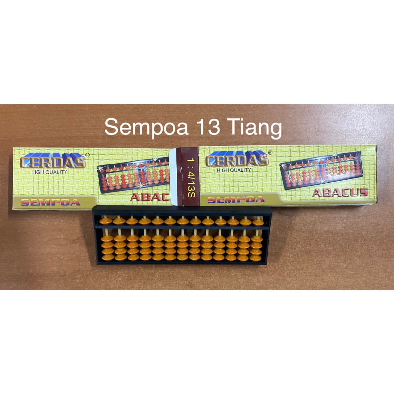 Jual sempoa 13 tiang/ Alat Hitung / Alat Hitung Sempoa Harga Termurah ...