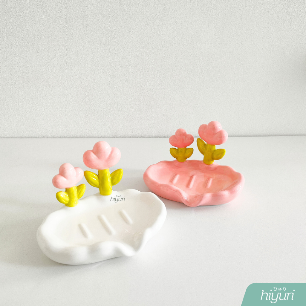 Jual HIYURI Soap Tray Flower / tempat sabun mandi batang / tempat sabun ...