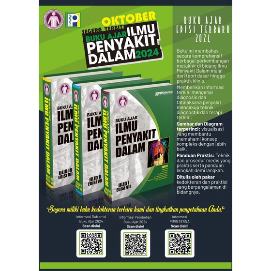 Jual BUKU AJAR ILMU PENYAKIT DALAM EDISI VII 2024 (3 JILID SET) EDISI 7 - IPD - ORIGINAL - IDRUS ...