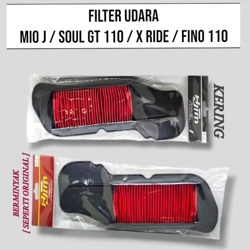 Jual Filter udara motor yamaha Mio J/Fino 110/X Ride [HJIM] | Shopee ...