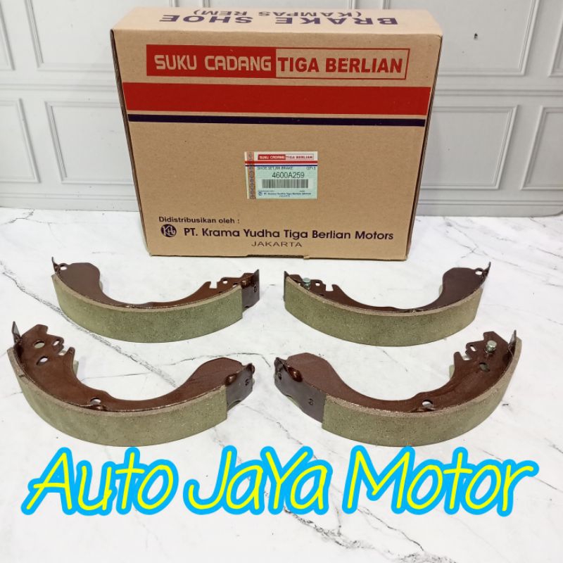 Jual Brake Shoe Kampas Rem Belakang Mitsubishi Xpander X pander 1Set | Shopee Indonesia