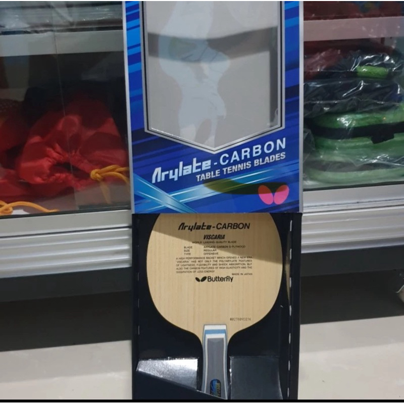 Jual bat butterfly Viscaria FL dan ST original Jepang | Shopee Indonesia