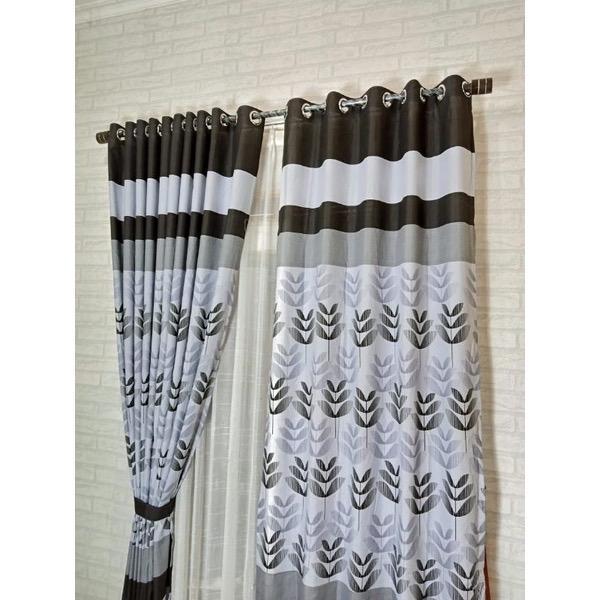Jual Gorden Hordeng Korden Jendela Pintu Murah Minimalis Tirai Motif ...