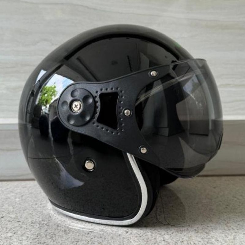 Jual Helm BOGO Pilot SNI list chrome Cewe / Cowo | Shopee Indonesia