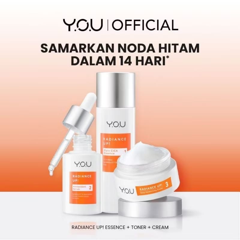 Jual You Radiance Up! Series | Cica Essence | Serum| Moisturizing ...