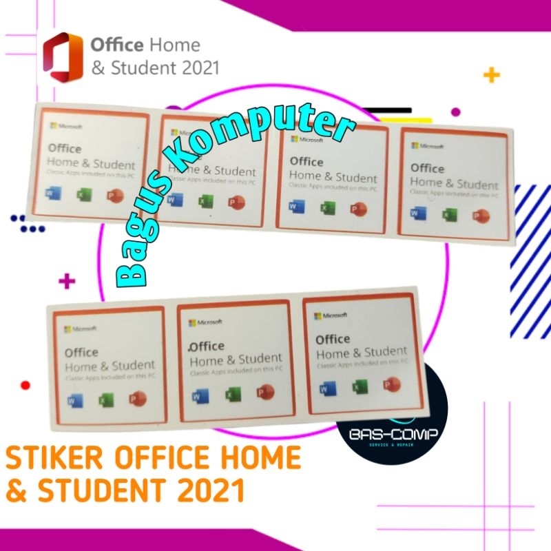 Jual Stiker Office Home & Student 2021 | Shopee Indonesia