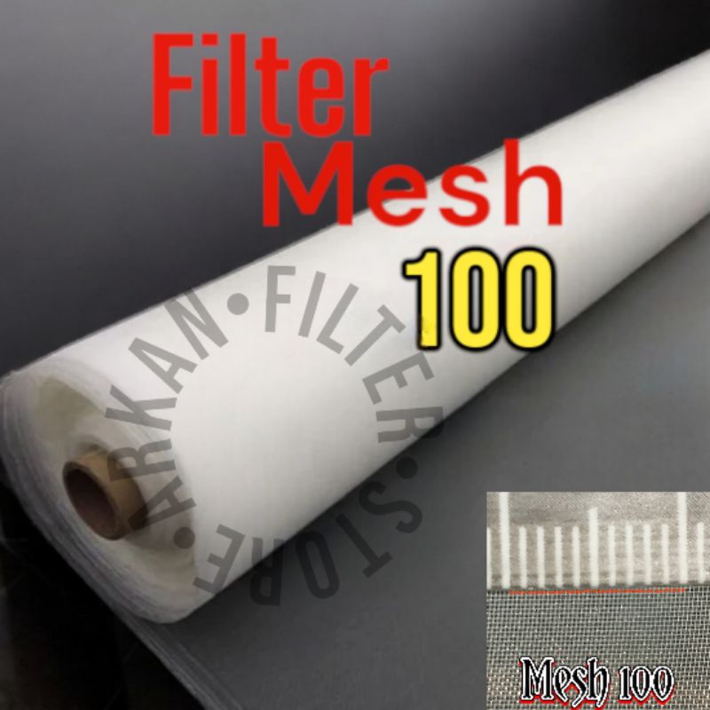 Jual kain saringan nylon filter mesh 100 / 149 micron | Shopee Indonesia