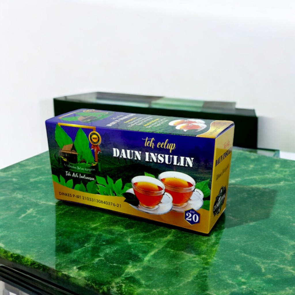 Jual TEH CELUP DAUN INSULIN SUPER PRIMA ATASI DARAH TINGGI ASMA ...