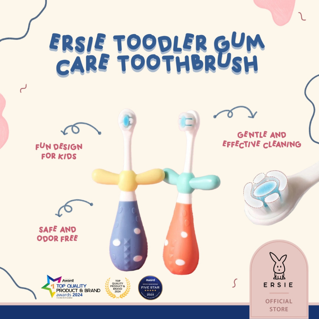 Jual Ersie Toddler Gum Care Toothbrush I Sikat Gigi Anak Lembut Soft ...