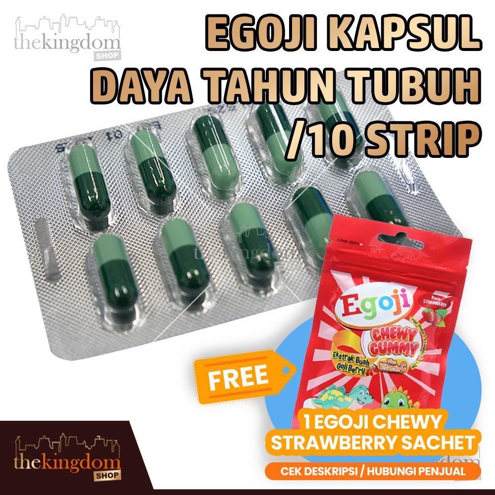 Jual Egoji Kapsul Vitamin Ekstrak Herbal Alami Obat Suplemen Daya Tahan ...