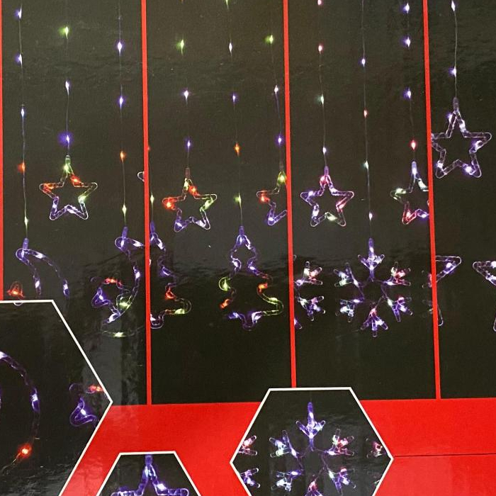 Jual LAMPU HIAS / LAMPU NATAL BINTANG DAN SALJU RGB | Shopee Indonesia