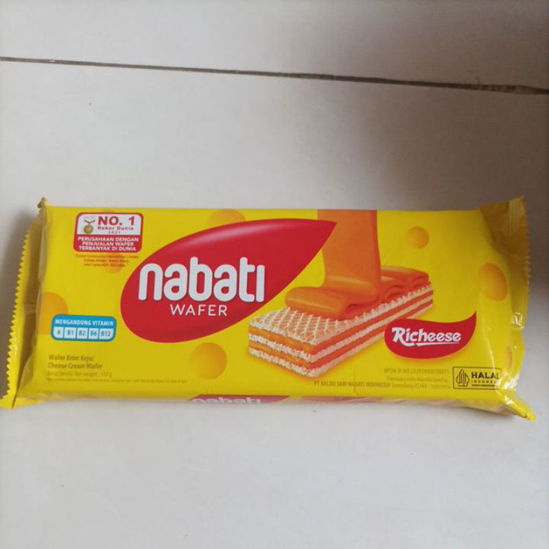 Jual Nabati wafer dengan rasa Richeese | Shopee Indonesia