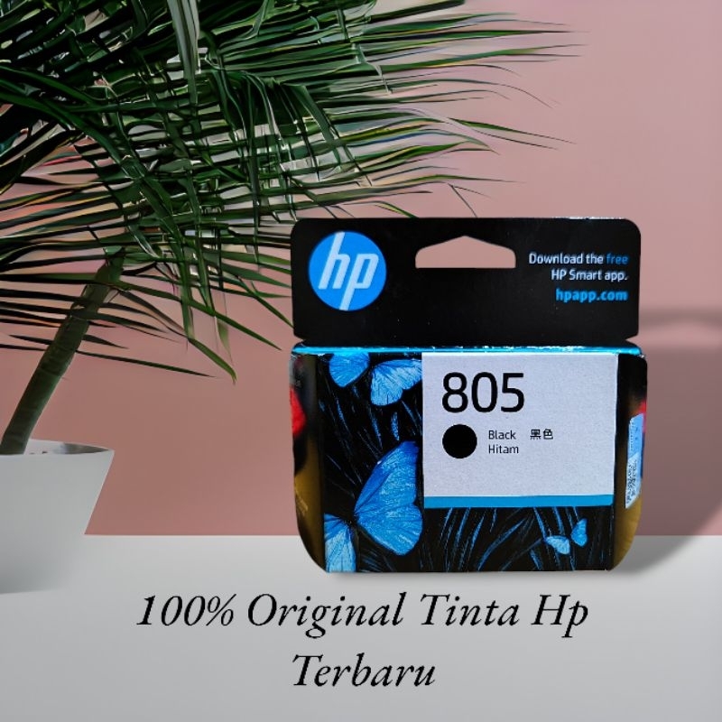 Jual Tinta Cartridge Hp 805 Black Original | Shopee Indonesia