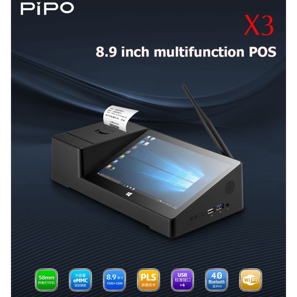 Jual Windows 10 MINI PC PIPO X3 BOX TABLET KASIR POS THERMAL PRINTER 58mm | Shopee Indonesia