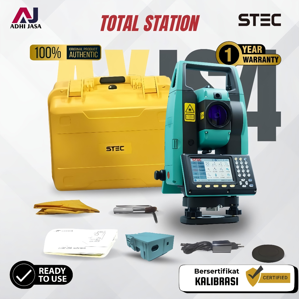 Jual Total Station STEC AXIS 4 Series Laser High Precision Original ...