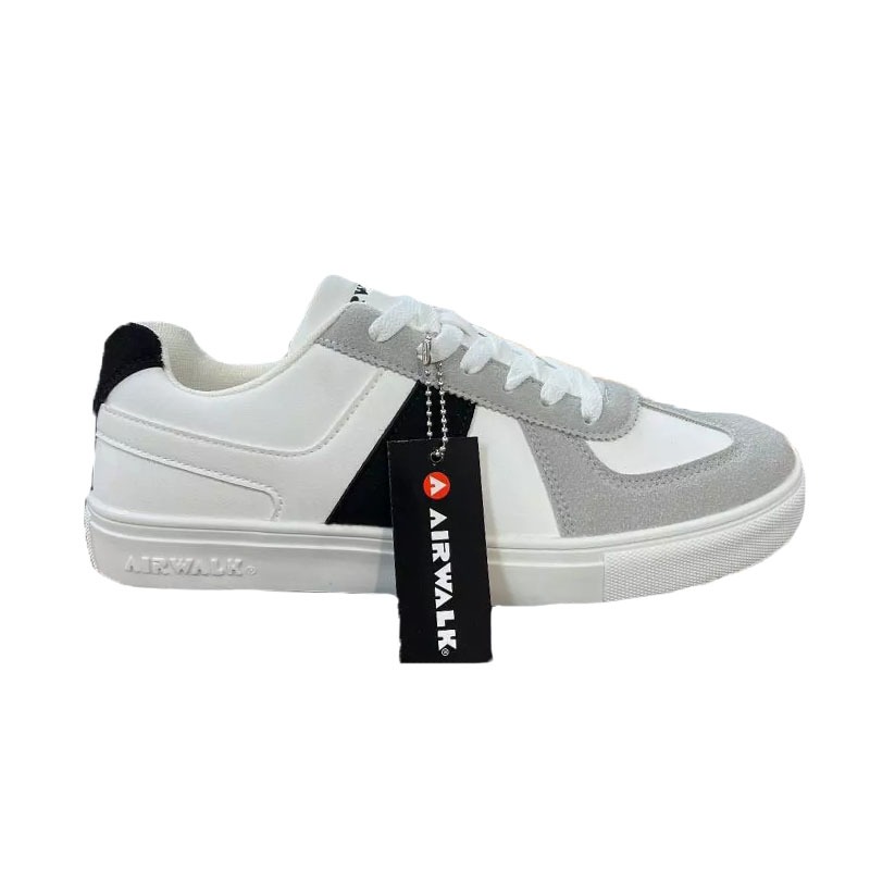 Jual Airwalk Batley White/Black Men Shoes Original | Airwalk Original ...