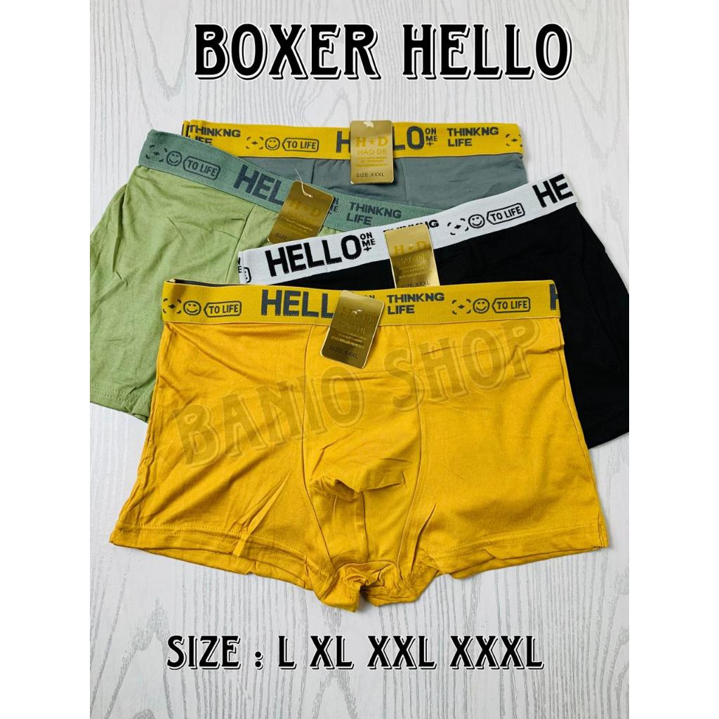 Jual Celana Dalam Boxer Pria HELLO - Celana Boxer Pria IMPORT - Celana ...
