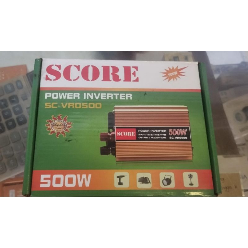Jual alat Inverter SCORE 500watt DC to AC | Shopee Indonesia