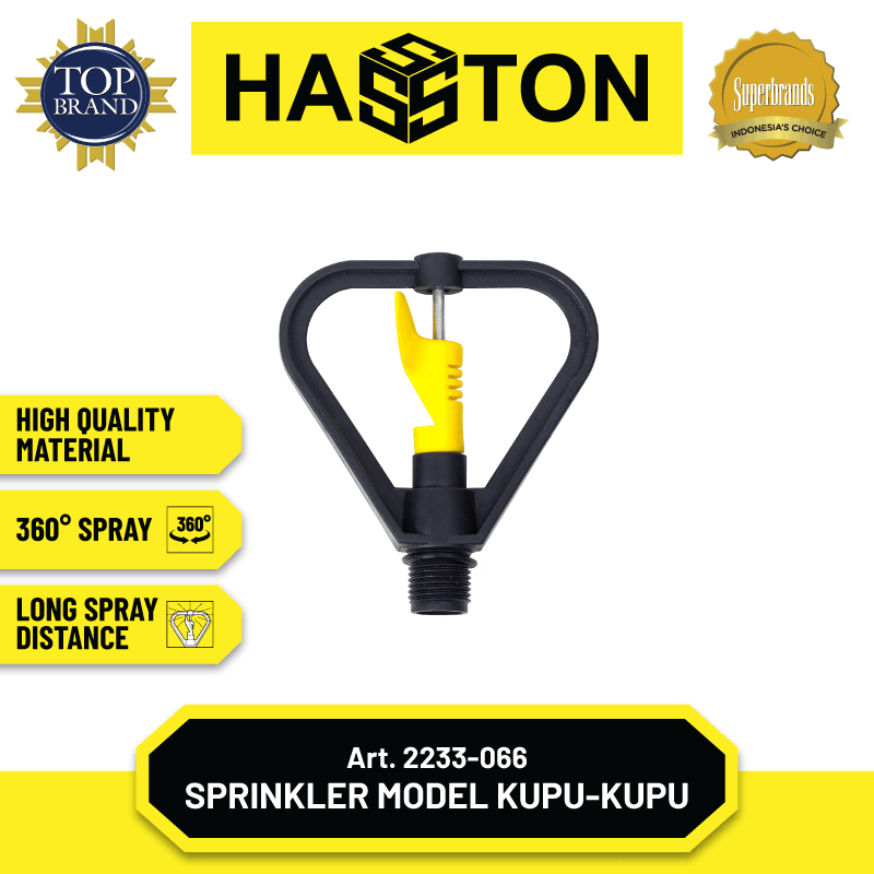 Jual Hasston Sprinkler Model Kupu-Kupu / Semprotan Air Taman ...