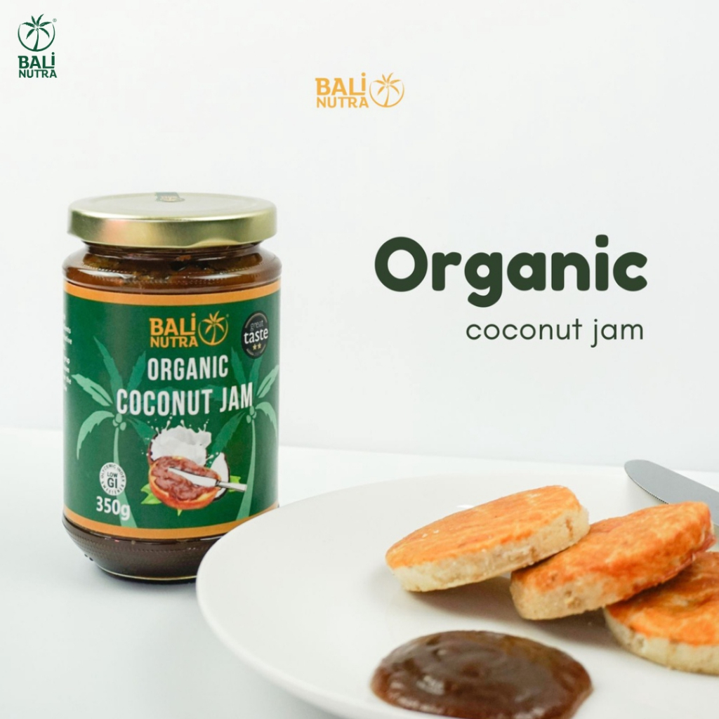Jual Bali Nutra Organic Coconut Jam 350g - Selai Kelapa Organik 350g ...