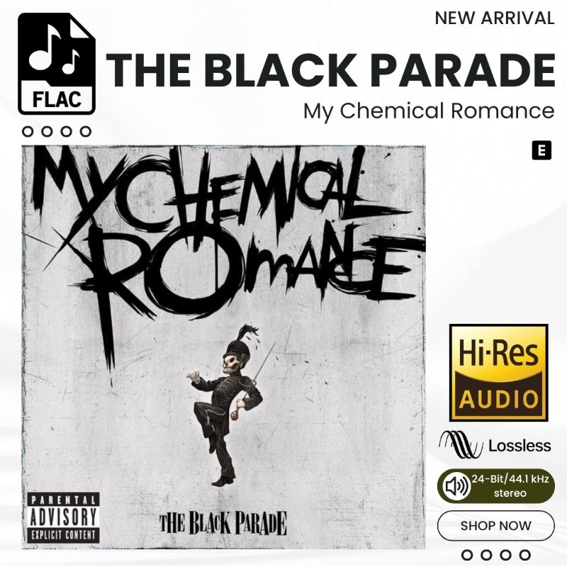 Jual The Black Parade - My Chemical Romance | Album | FLAC/ALAC Hi-Res 24bit Lossless | Music ...