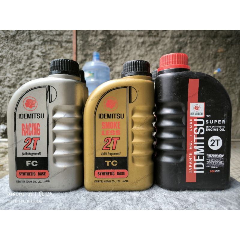 Jual Oli samping Idemitsu 2T jadul lawas Made in Japan | Shopee Indonesia
