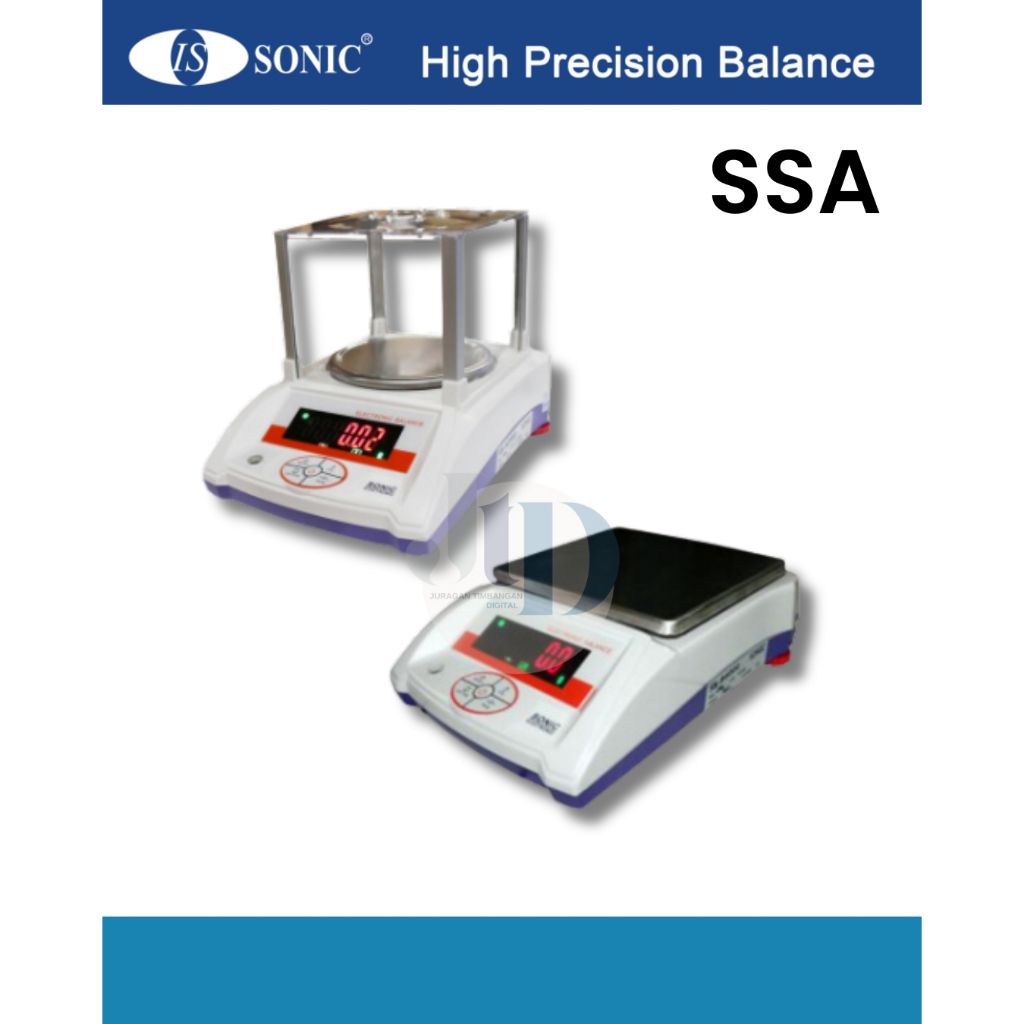 Jual Sonic High Precision Balance SSA Timbangan Laboratorium Sonic SS-A ...
