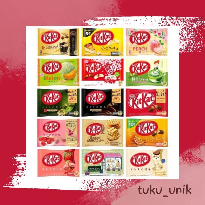 Jual (Bisa COD)Ready Coklat/Cokelat Kitkat/Kit Kat/Kitkat Malaysia/Jepang Matcha/Greentea Mini ...