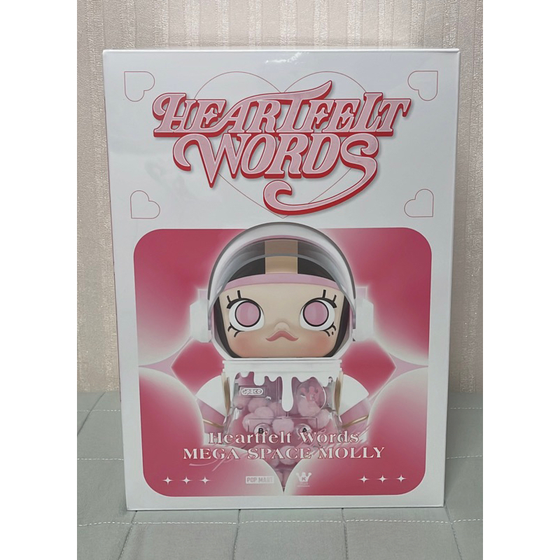 Jual [READY STOCK] POP MART MEGA SPACE MOLLY 400% HEARTFELT WORDS FIGURE | Shopee Indonesia