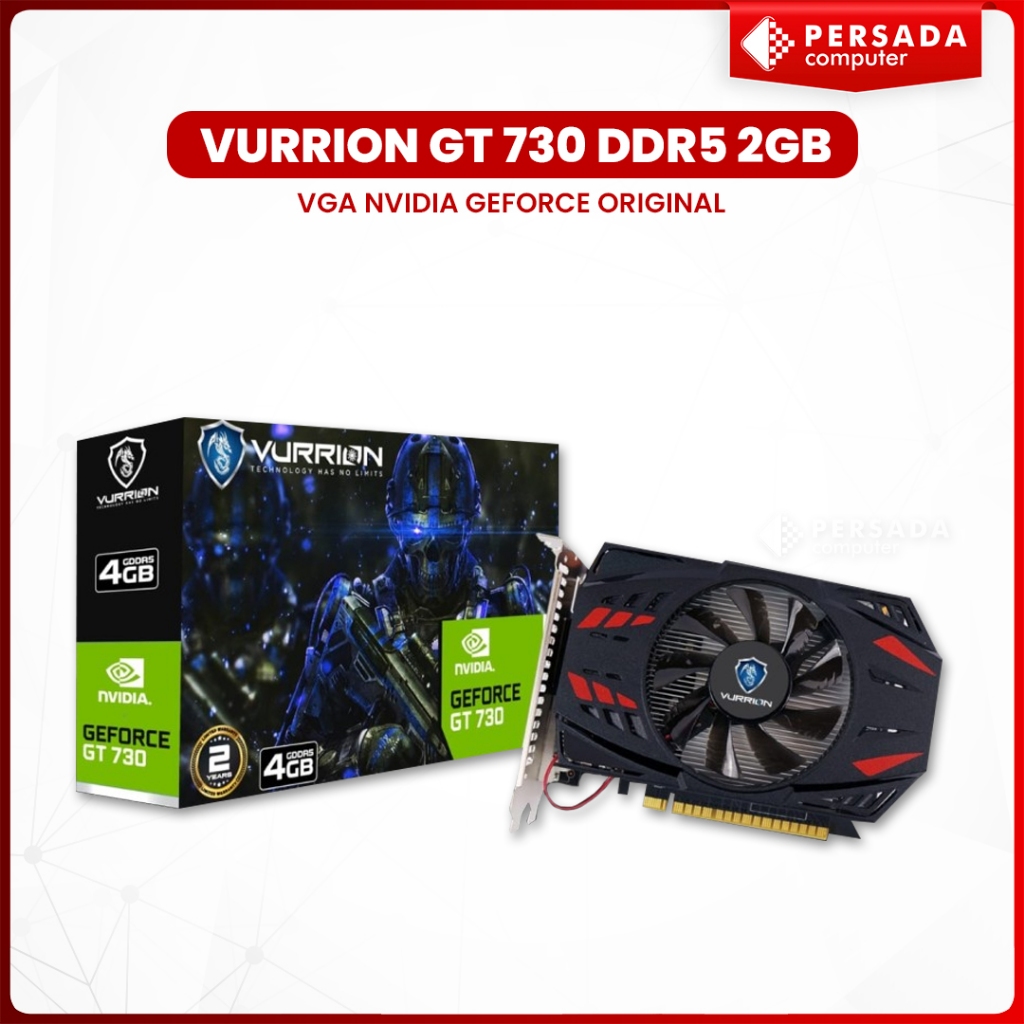 Jual VGA NVIDIA GEFORCE VURRION GT 730 DDR5 2GB | Shopee Indonesia