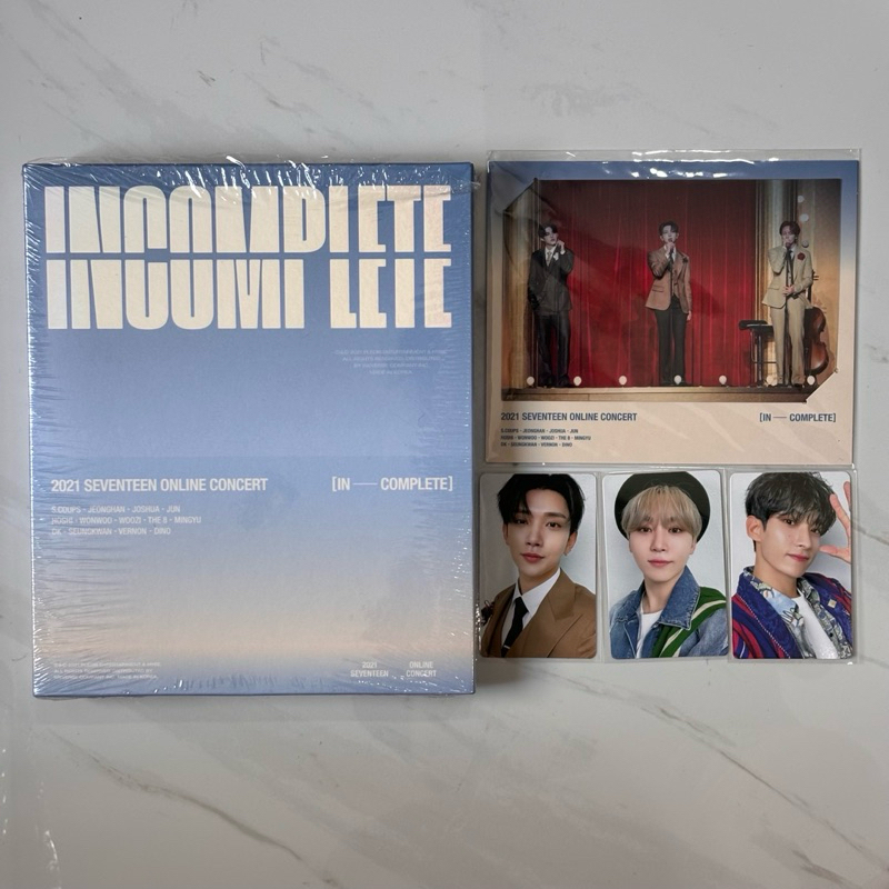 Jual IN-COMPLETE INCOMPLETE 2021 SEVENTEEN SVT ONLINE CONCERT DVD ...