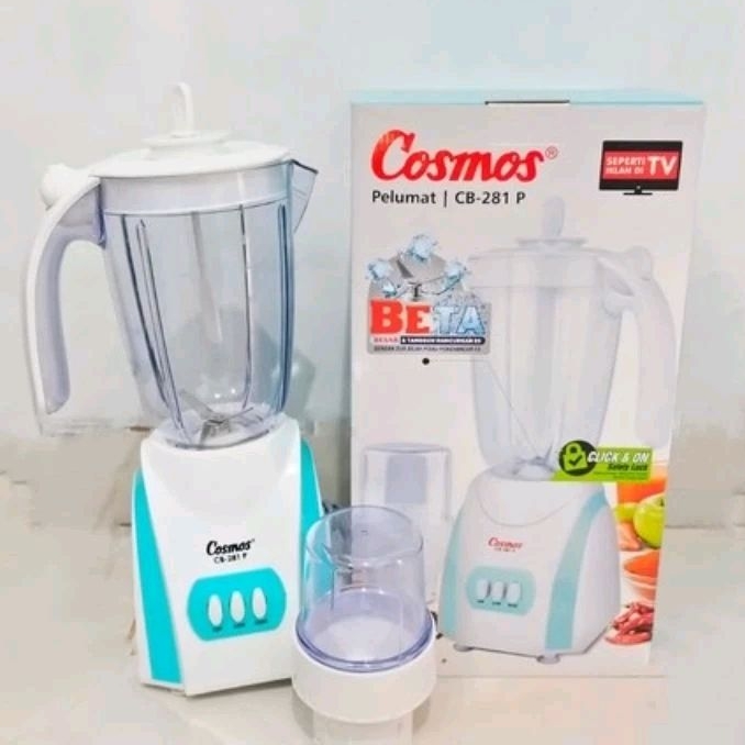 Jual Blender Cosmos CB-281 P / Blender plastik 2 in 1 (FREE BUBLE) di ...