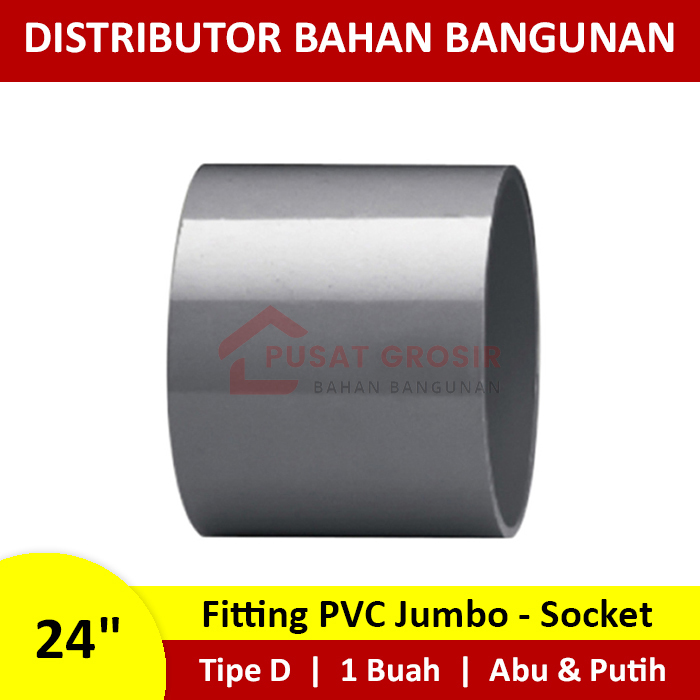 Jual Sok Pipa PVC 24 Inch D Socket Pipa 24" D Fitting Sock PVC ...