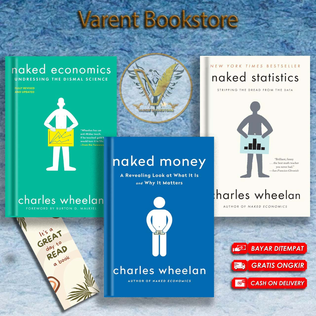 Jual Naked Economics - Naked Statistics - Naked Money Naked by Charles ...