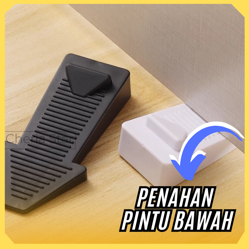 Jual Penahan Pintu Ganjalan Bawah Anti Lecet Tabrakan Penghenti Gerakan ...