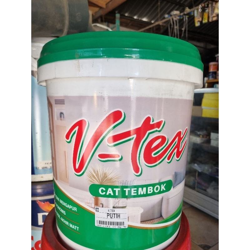 Jual Cat Tembok Vtex Putih 20kg | Shopee Indonesia