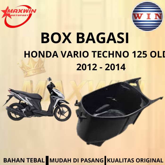 Jual Box Bagasi / Box Luggage Honda Vario 125 Techno Tahun Motor 2012 ...