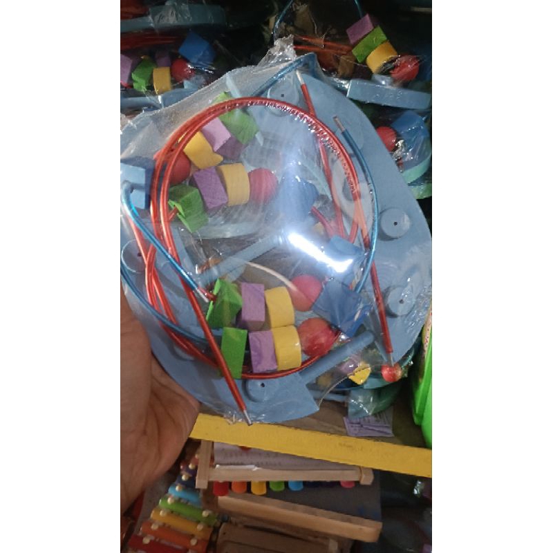 Jual MURAH LEBAY Mainan Edukatif Anak Motorik 4 Alur Mainan Wire Game ...