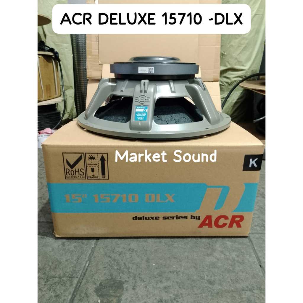 Jual speaker ACR Deluxe 15" 15710 silver subwoofer 1800 watt original | Shopee Indonesia