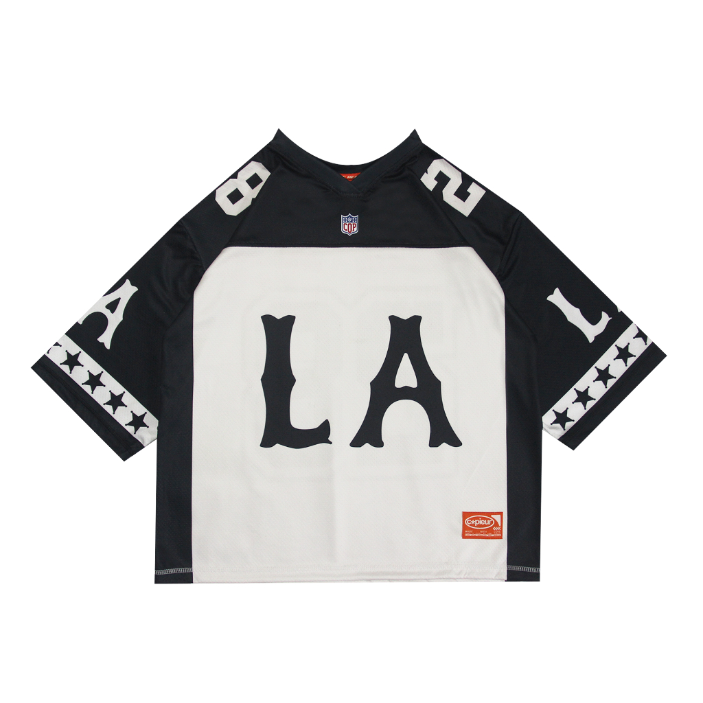 Jual COPIEUR /Jersey / NFL / LA Vibe 28 / Boxy Fit / Y2K/Jersey Boxy ...