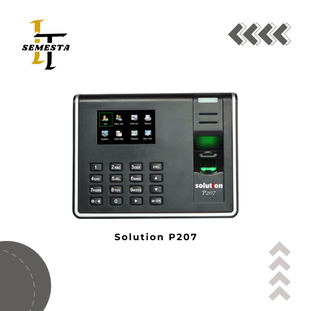 Jual Solution P207 - Mesin Absensi Sidik Jari | Shopee Indonesia