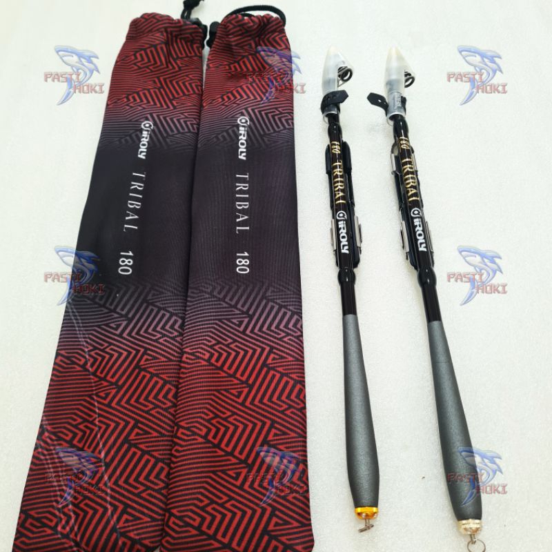 Jual Joran telescopic iroly tribal 180 / joran udang / joran tegek ...