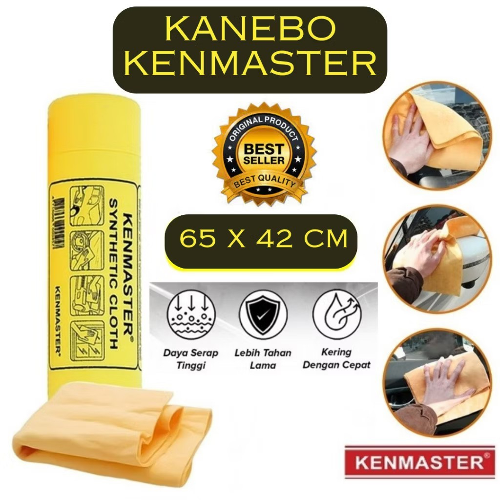 Jual Lap Kain Kanebo Tabung Lap SYNTHETIC, Kanebo Botol, UK 43x32 Dan UK 65x42, Kanebo Lab Motor ...
