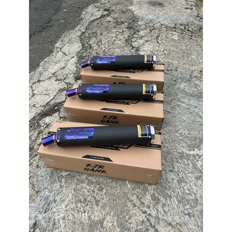 Jual SILINCER 2TAK SILINCER NINJA 2TAK CARBON PREMIUM MOTIF DOFF PLAIN ...