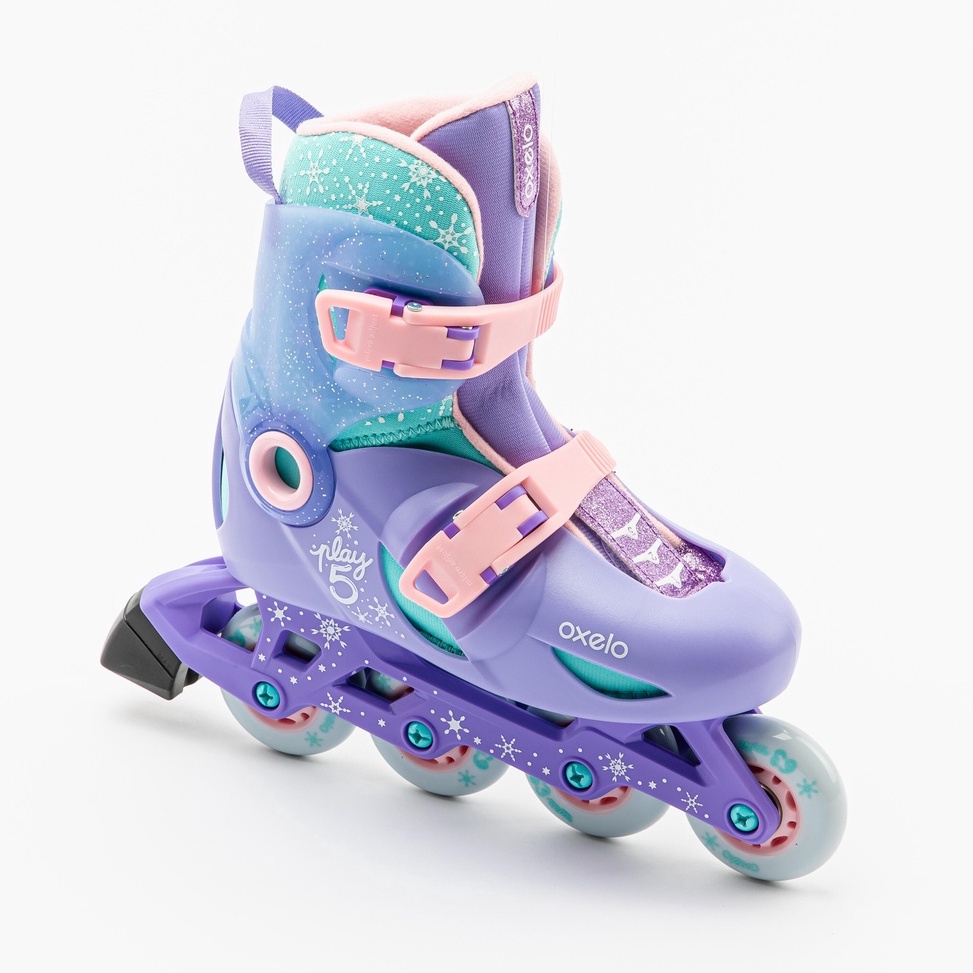 Jual Tren Kekinian Decathlon OXELO Sepatu Roda Anak RS ILS Play5 Magic ...